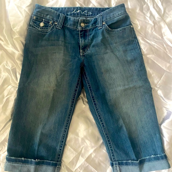 INC International Concepts | Jeans | Inc Denim Cropped Light Blue Jeans ...